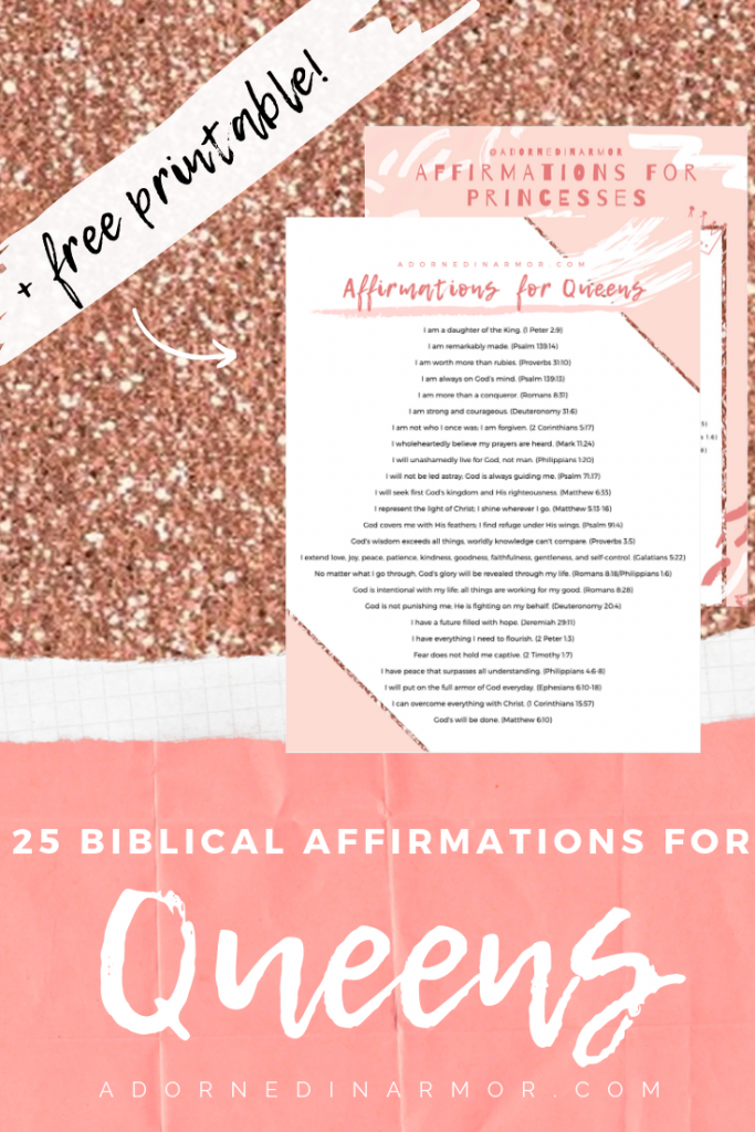 25 Biblical Affirmations to Build Your Confidence & Transform Your Life ...