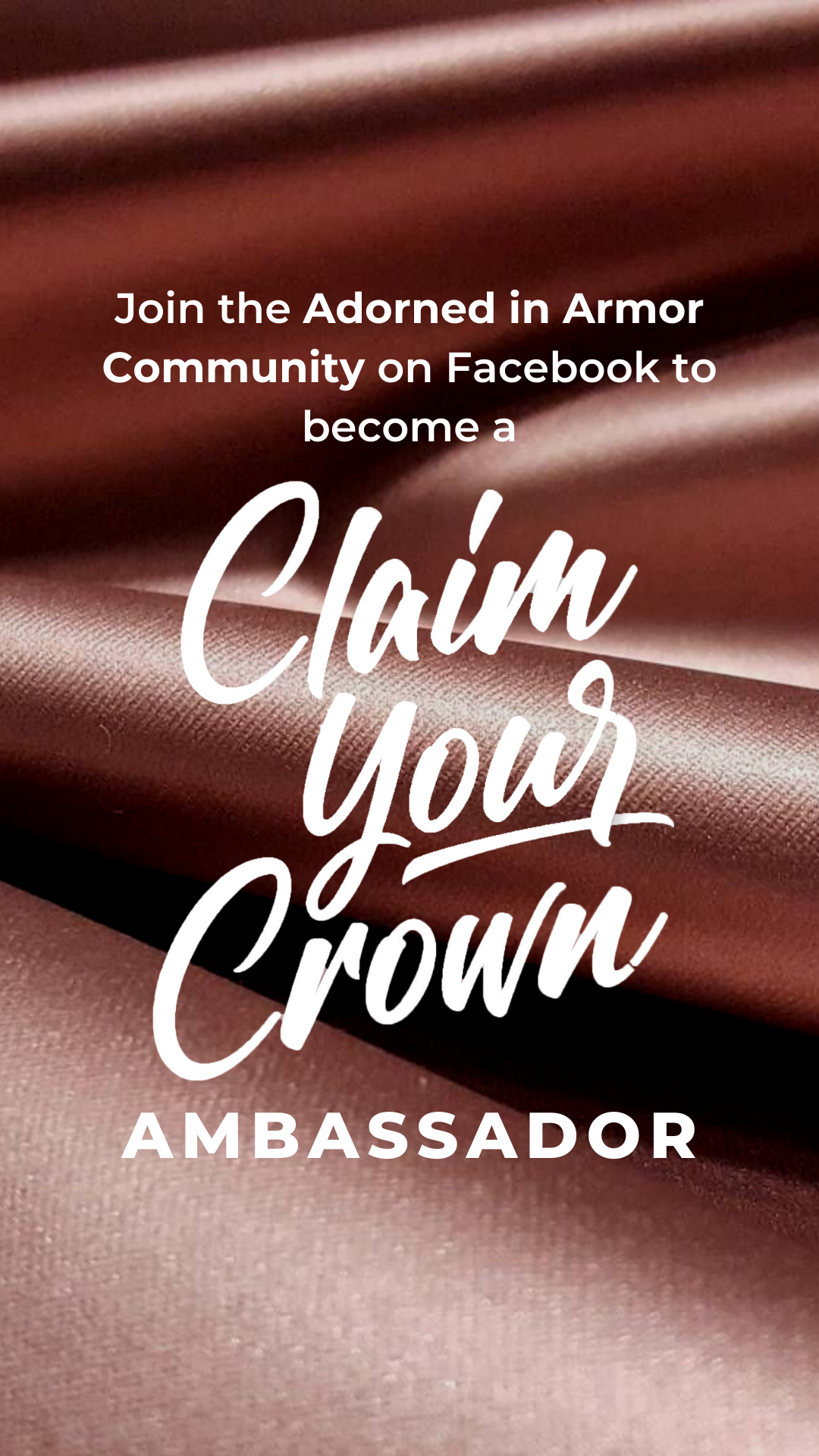 Claim Your Crown Ambassadors: How to Share God’s Message of Love, Worth ...